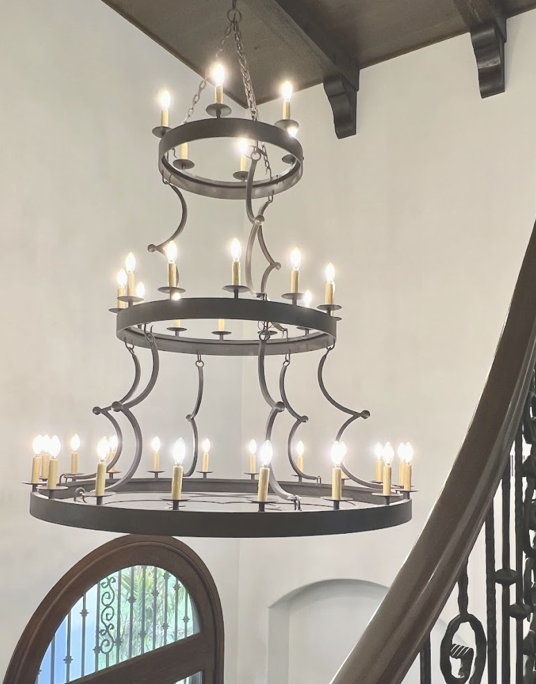 A Guide to Wrought Iron Chandeliers | Illuminaries Lighting