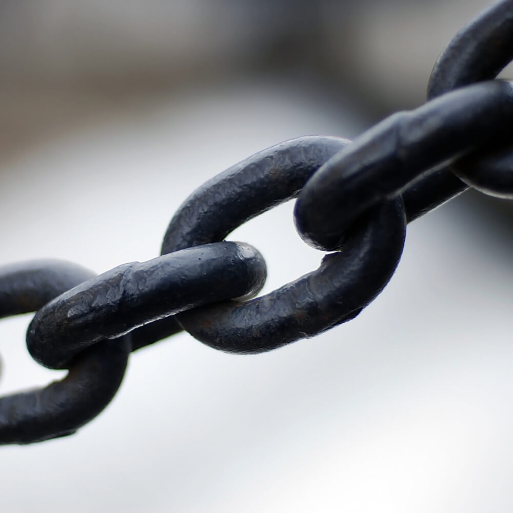 Chain Sections - Wrought Iron Lighting Accessory